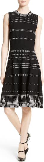 Kate Spade New York texture knit fit & flare dress | Nordstrom