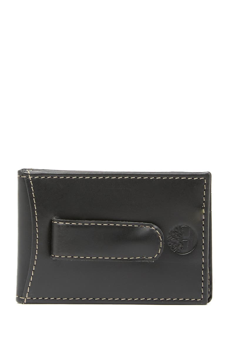 Timberland New Hunter Leather Flip Clip Wallet | Nordstromrack