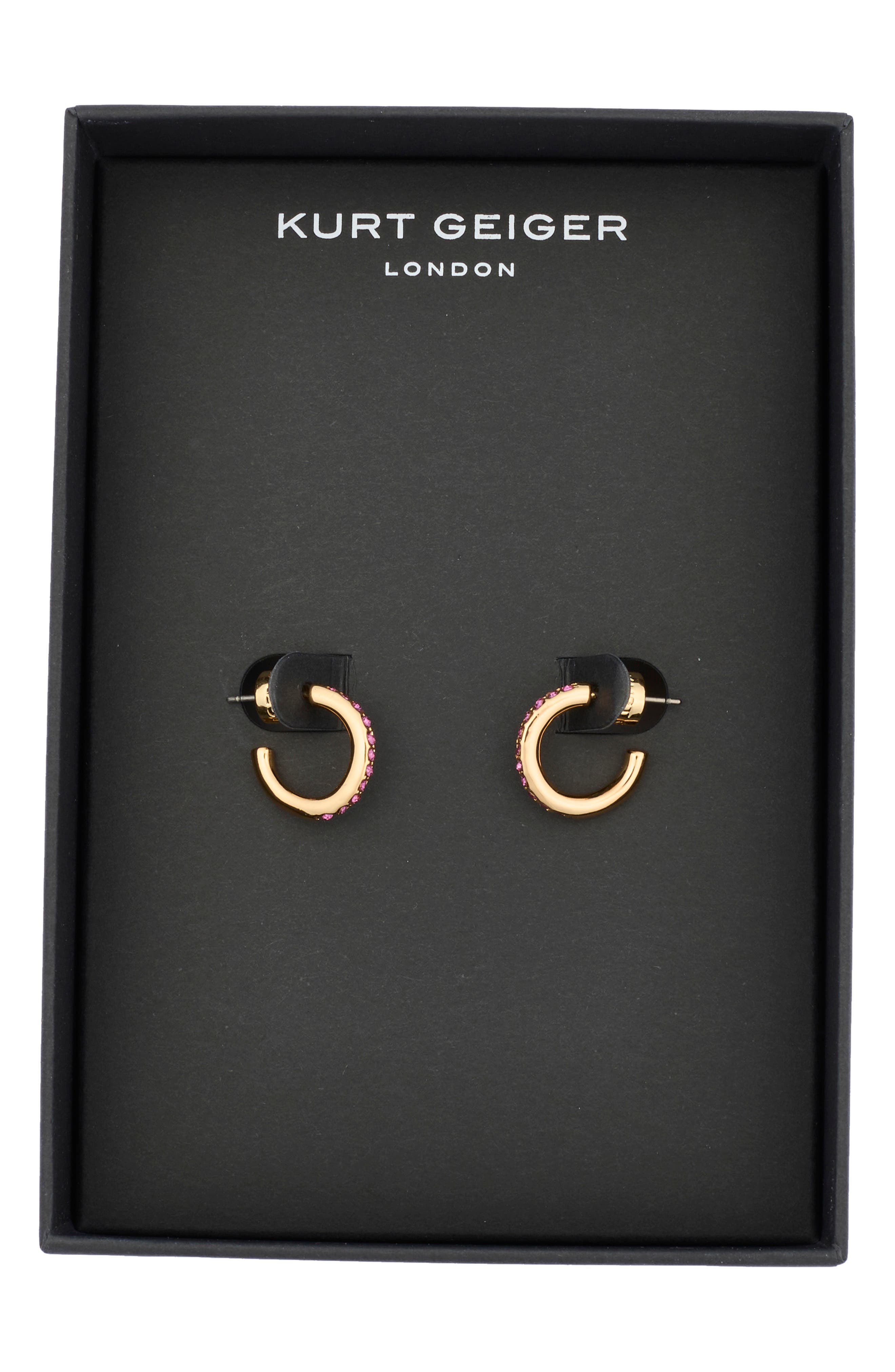 Pavé Crystal Mini Huggie Hoop Earrings (Women) | Nordstromrack