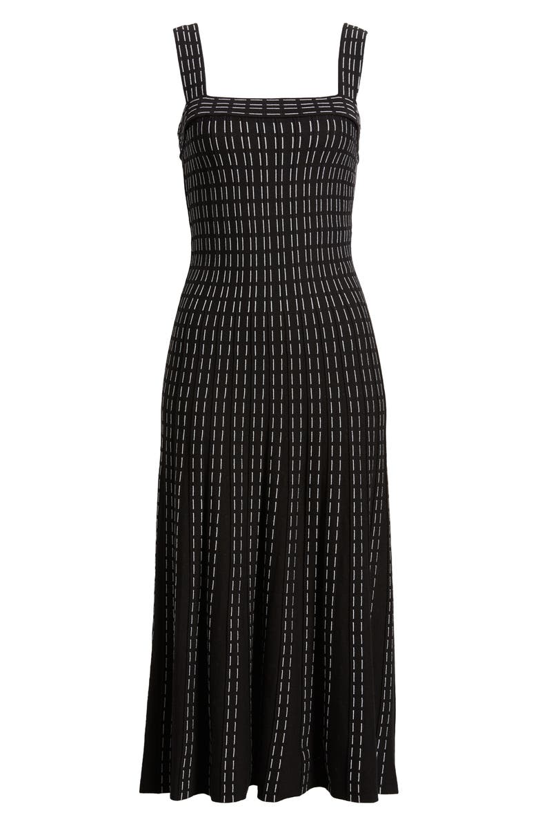 ZOE AND CLAIRE Sleeveless Pintuck Midi Sweater Dress | Nordstromrack