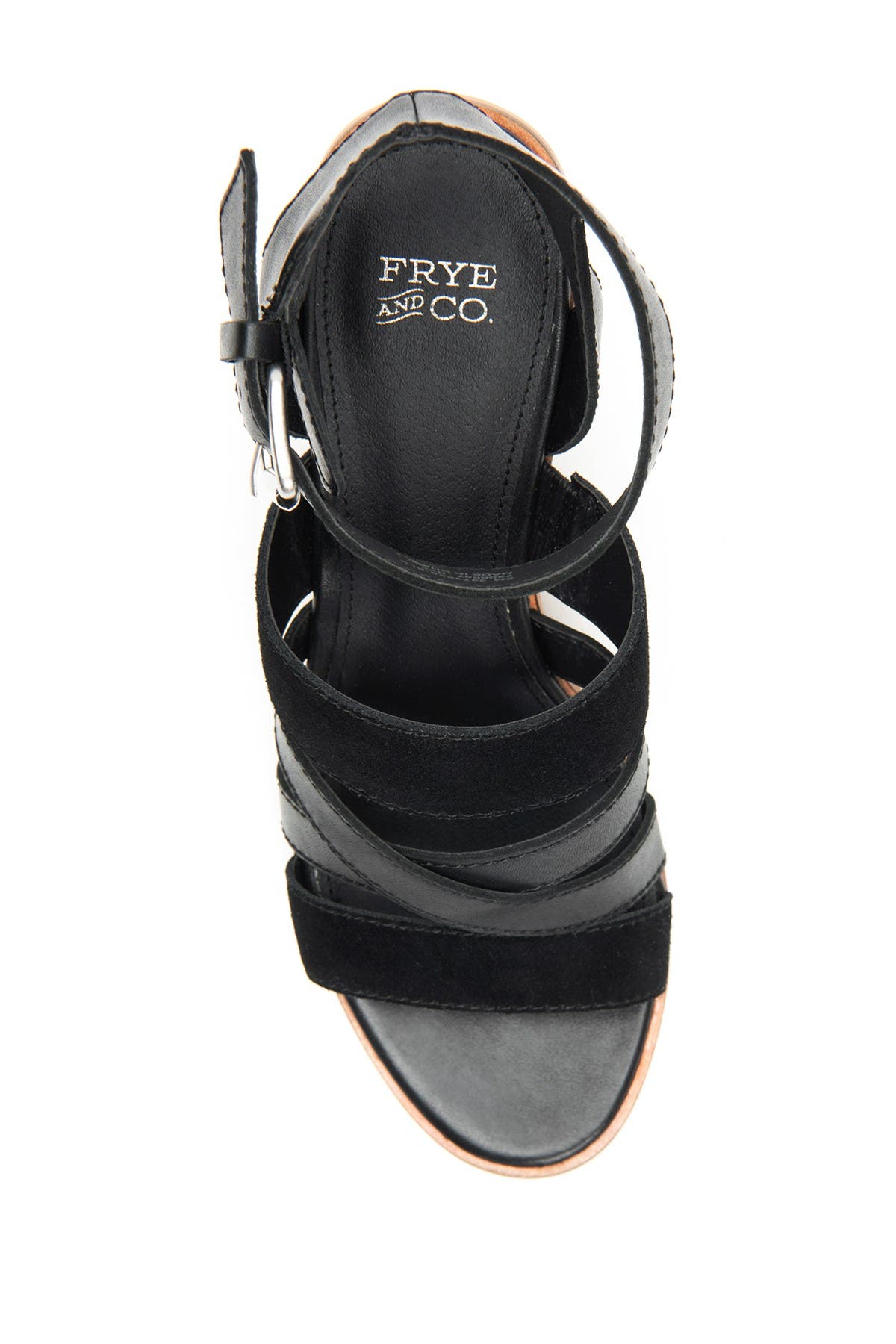 FRYE AND CO Leiah Mixed Strap Sandal | Nordstromrack