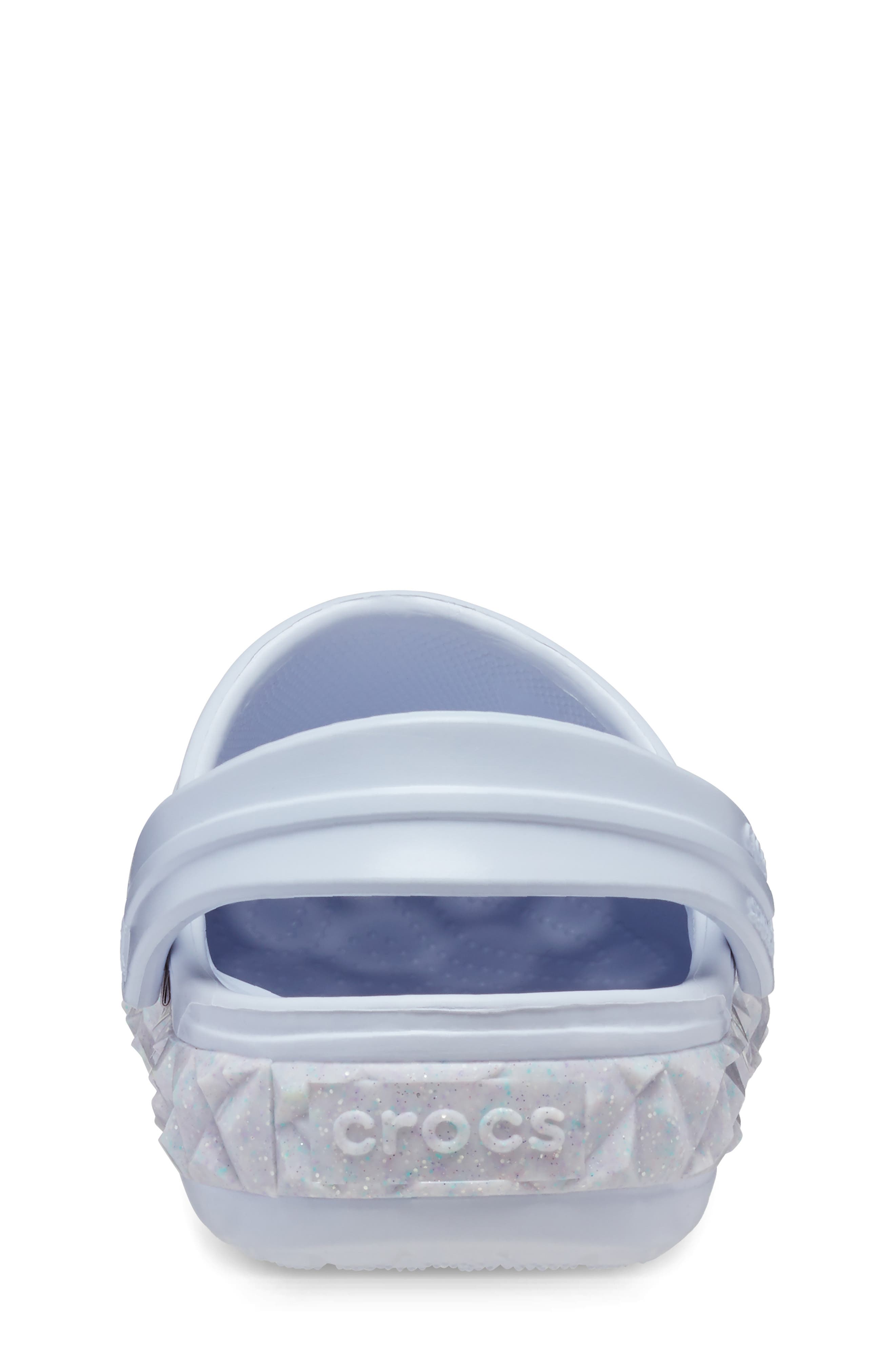 CROCS Kids' Classic Geometric Glitter Band Clog | Nordstromrack