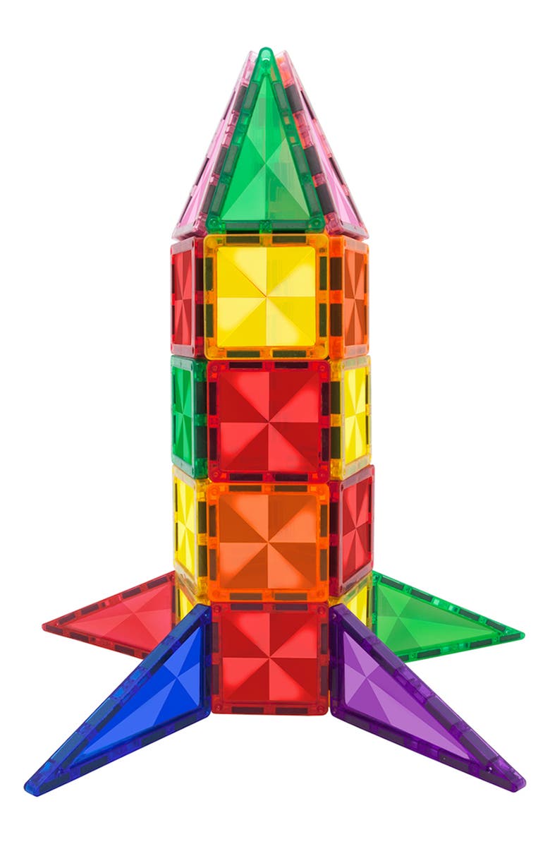 PICASSO TILES 30 Piece Magnetic Building Block Mini Diamond Series ...