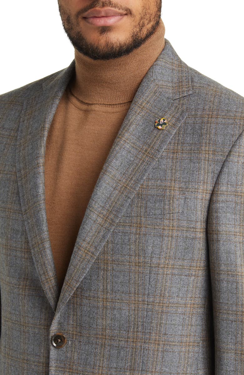 Ted Baker London Jay Slim Fit Plaid Wool Sport Coat | Nordstromrack