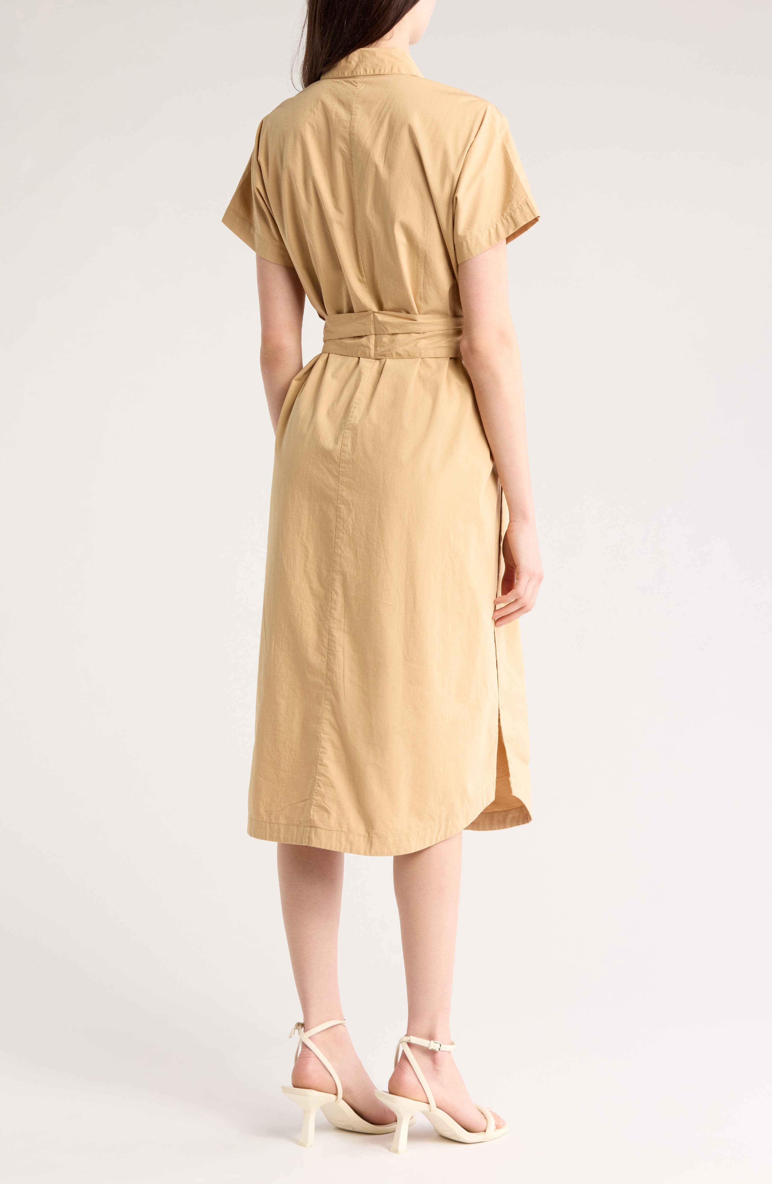 Derek Lam 10 Crosby Mikala Dolman Sleeve Belted Shirtdress | Nordstromrack