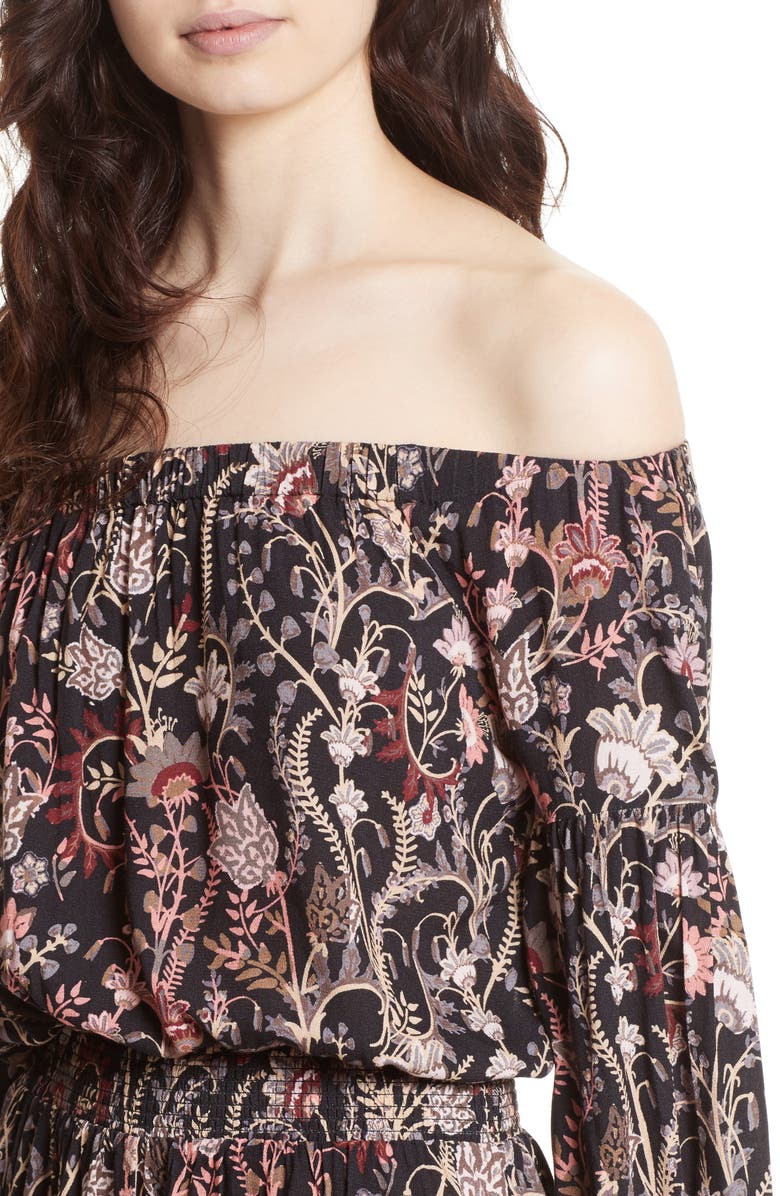 Free People Pretty & Free Off the Shoulder Romper | Nordstromrack