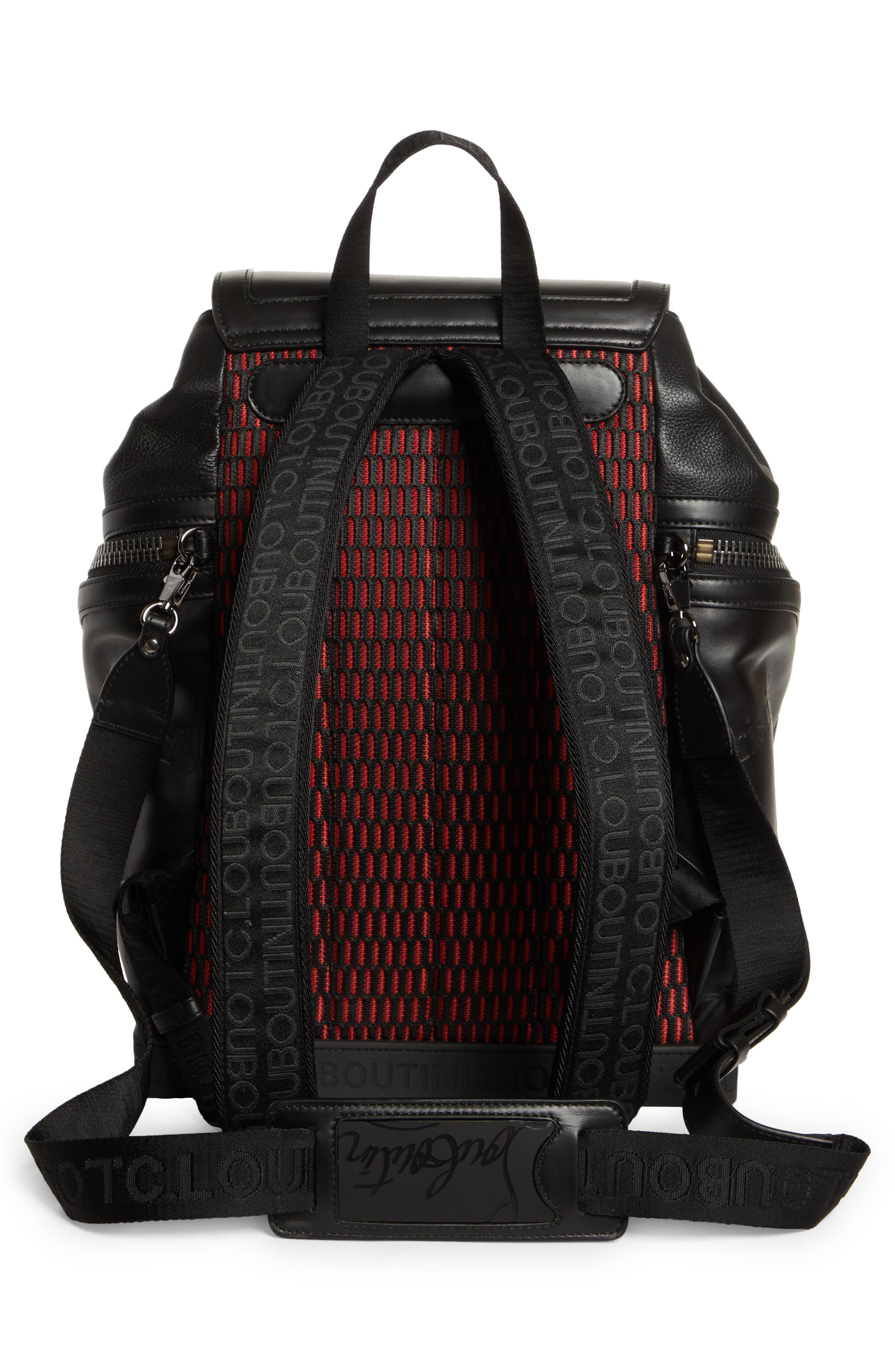 Christian Louboutin Small ExploraFunk Empire Leather Backpack | Nordstrom