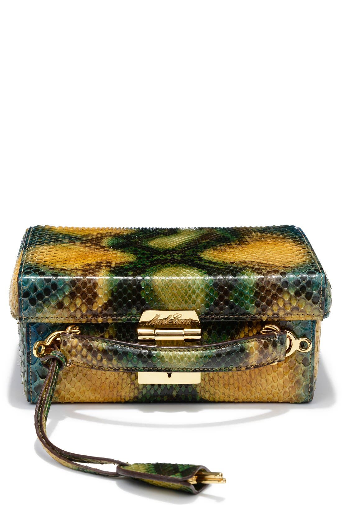 Mark Cross 'Grace - Small' Genuine Python Box Trunk | Nordstrom