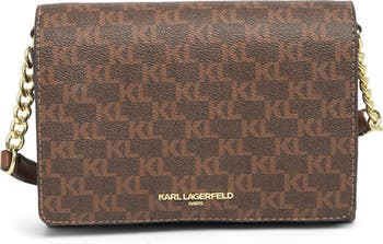 KARL LAGERFELD PARIS Connie Flap Crossbody Bag | Nordstromrack