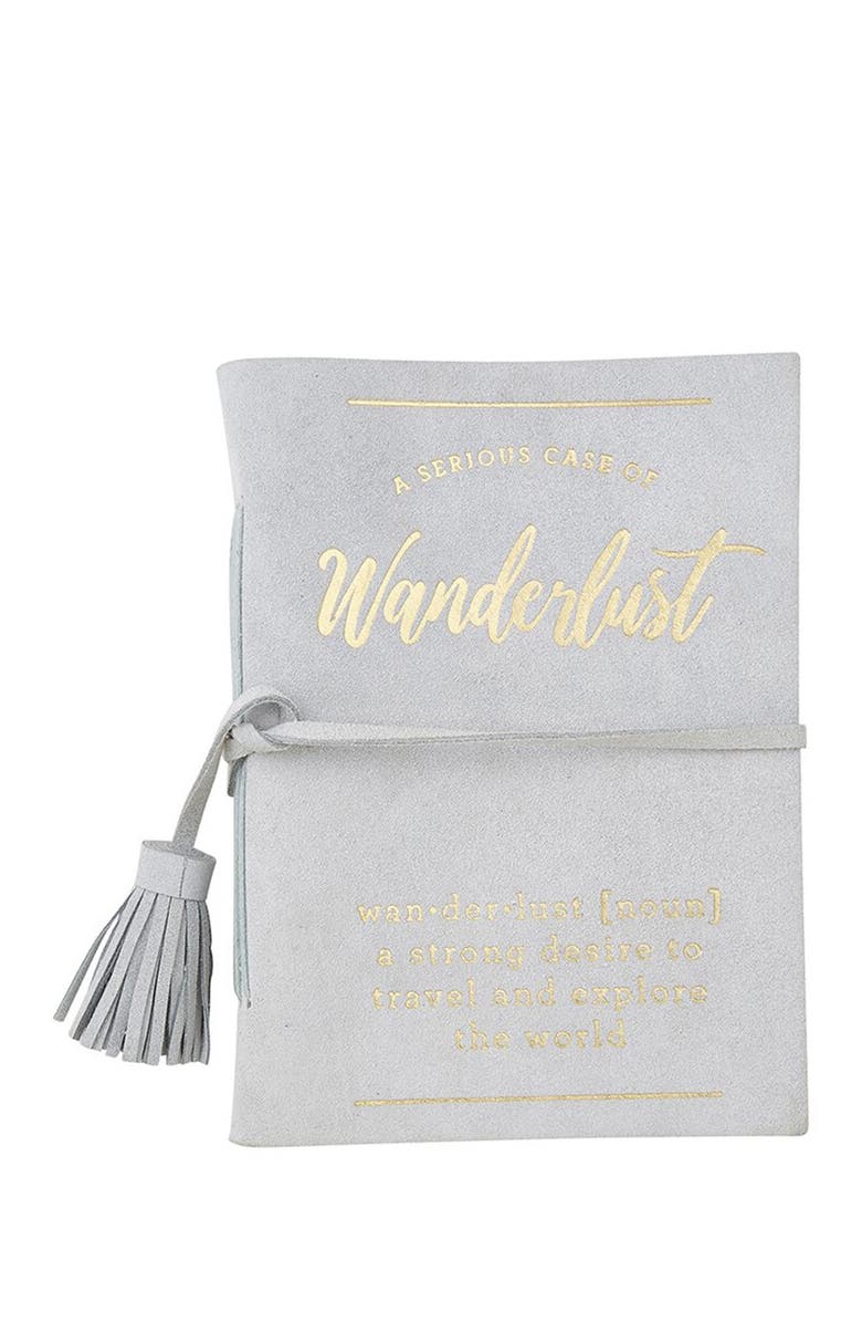 CREATIVE BRANDS Suede Notebook - Wanderlust | Nordstromrack