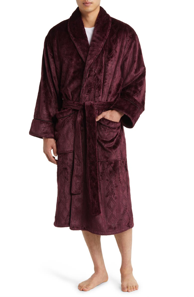 Daniel Buchler Laser Cut Heathered Robe | Nordstromrack