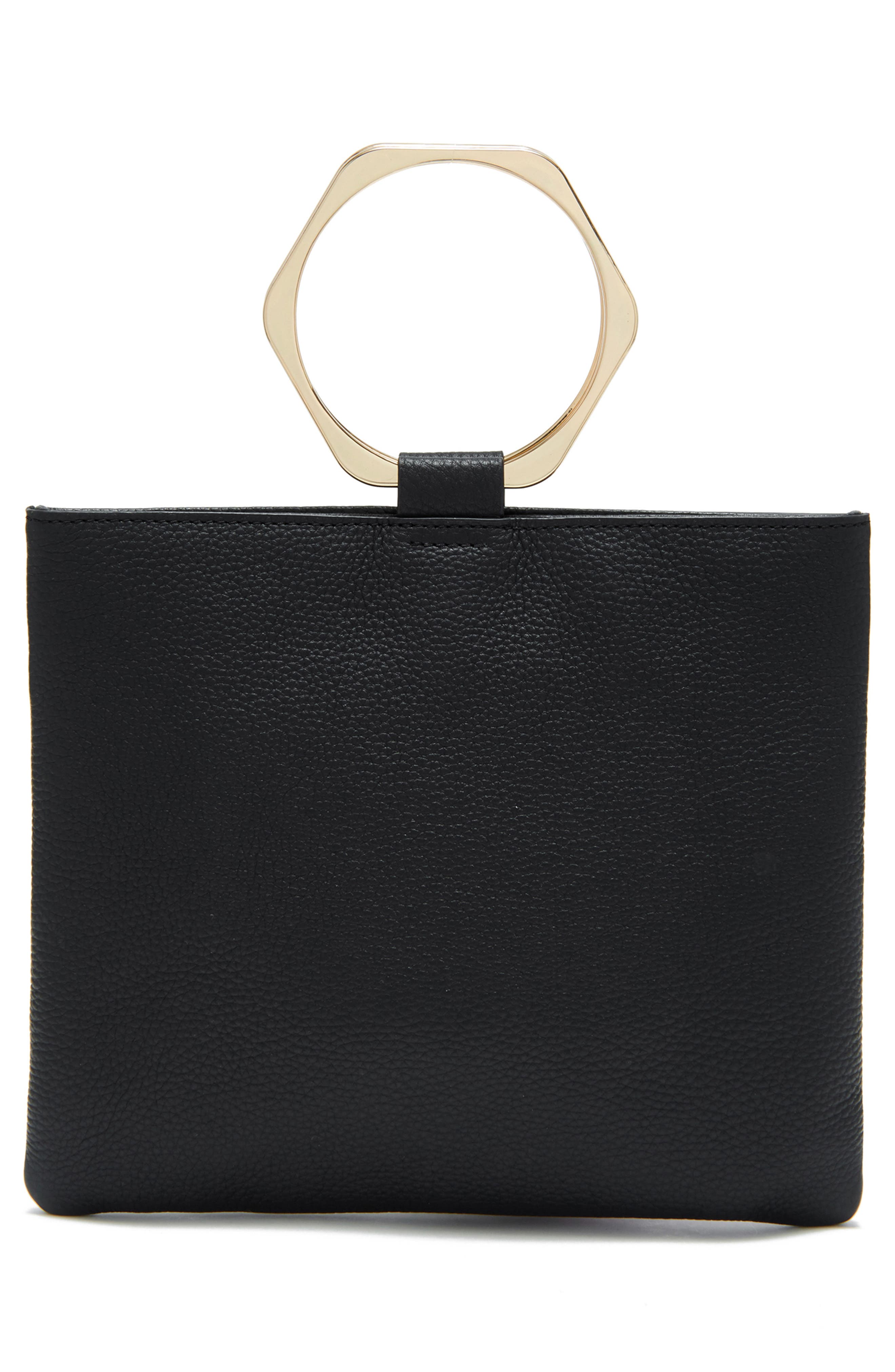 Thacker Le Pouch Hexagon Handle Leather Crossbody Bag | Nordstrom