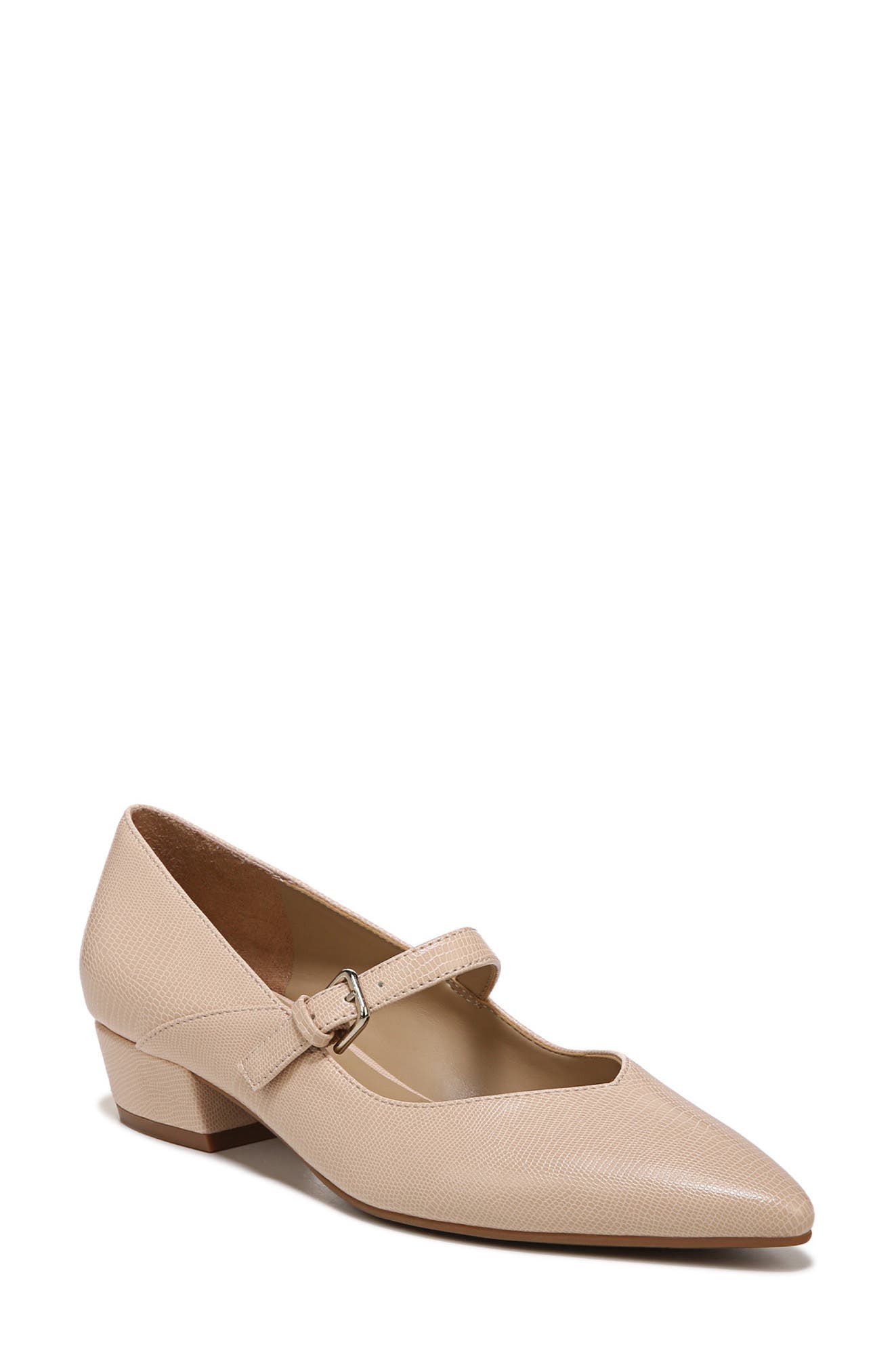Naturalizer Florencia Snake-Embossed Mary Jane Pump - Wide Width ...