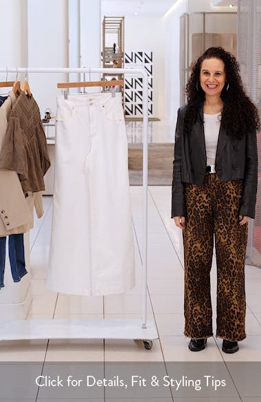FRAME The Seamed Wide Leg Trouser Jeans | Nordstromrack