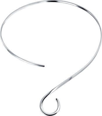 BLING JEWELRY Modern Choker V Swirl Ball | Nordstromrack