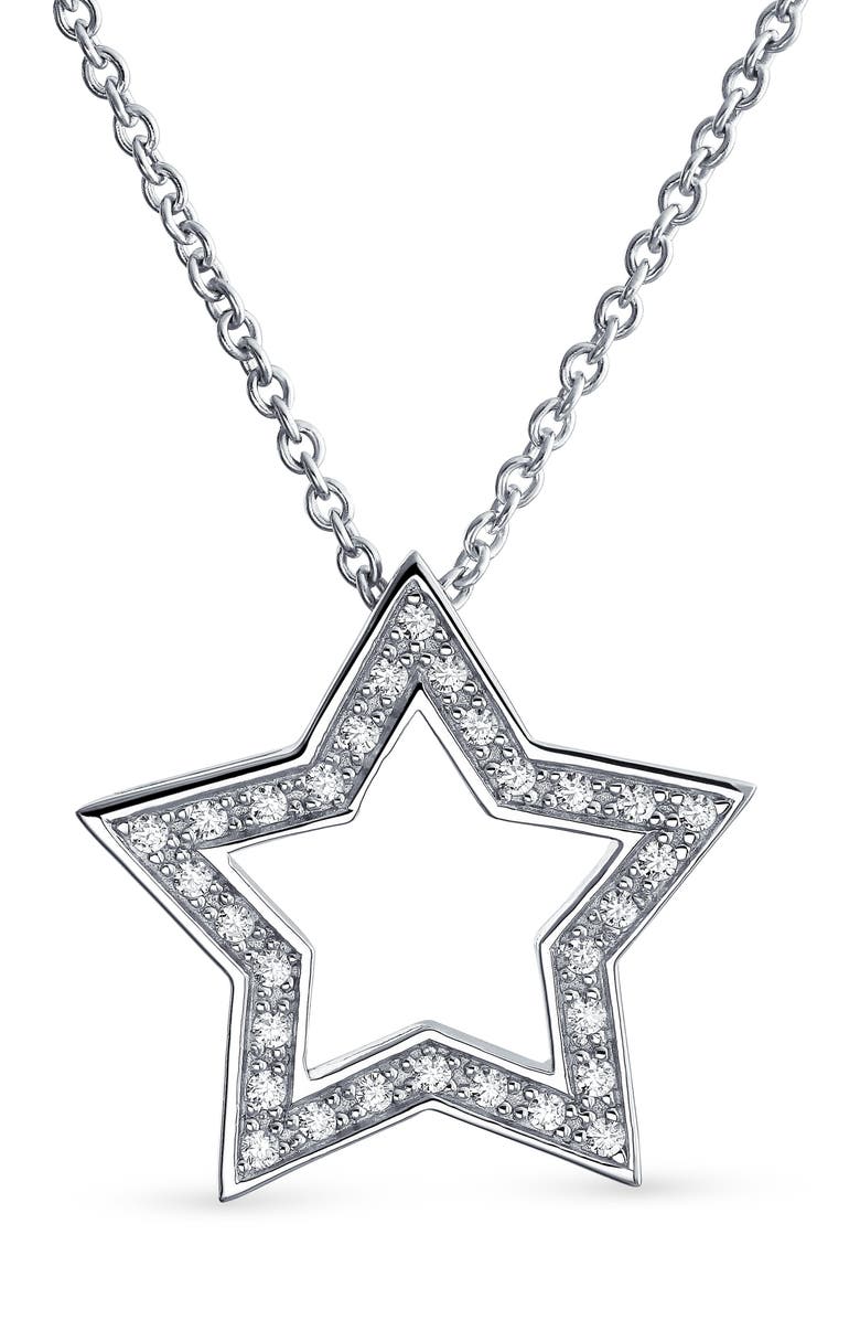 BLING JEWELRY Patriotic Star Pendant Necklace | Nordstromrack