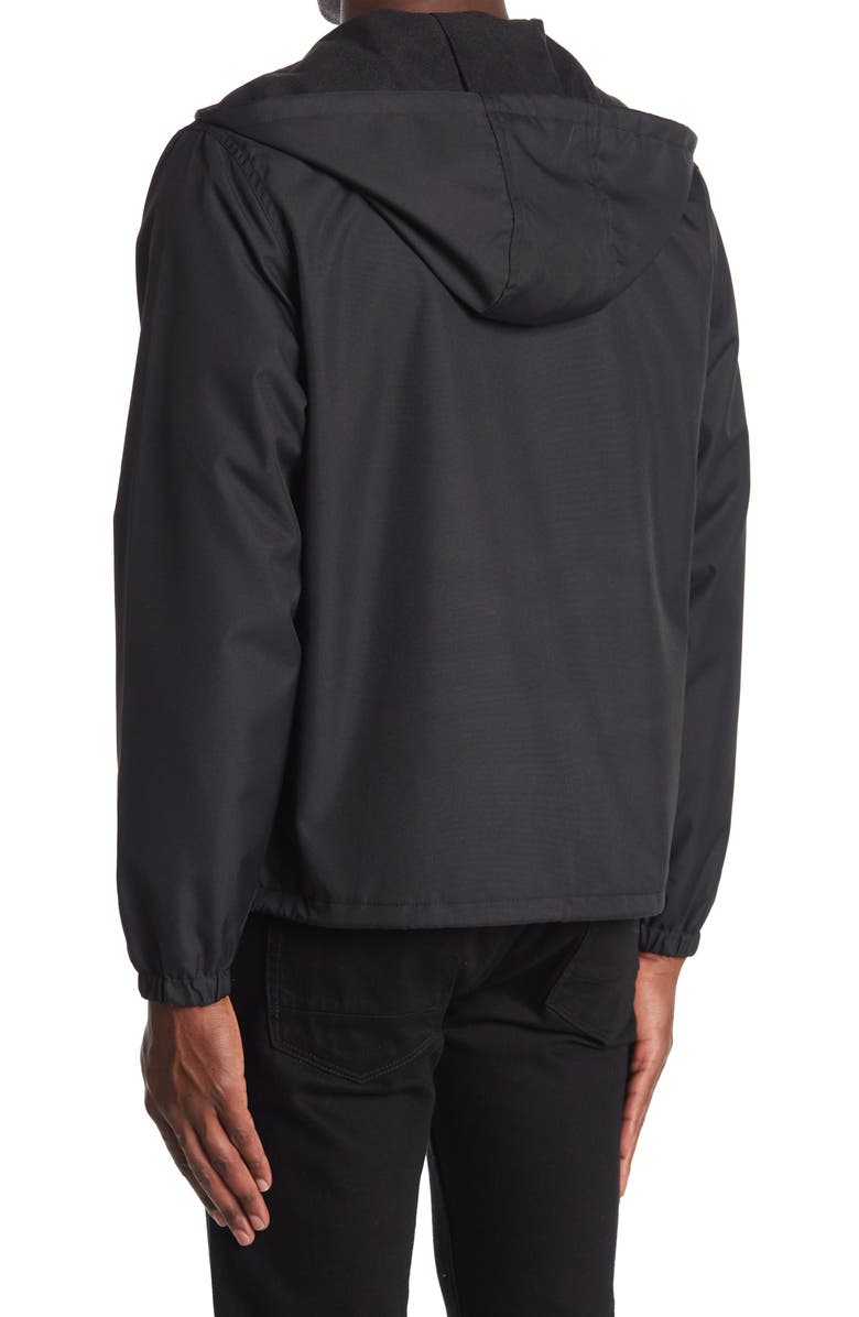 Brixton Clax Hooded Zip Front Jacket | Nordstromrack