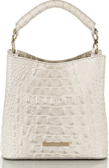 Brahmin Mini Amelia Croc Embossed Leather Top Handle Bucket Bag | Nordstrom