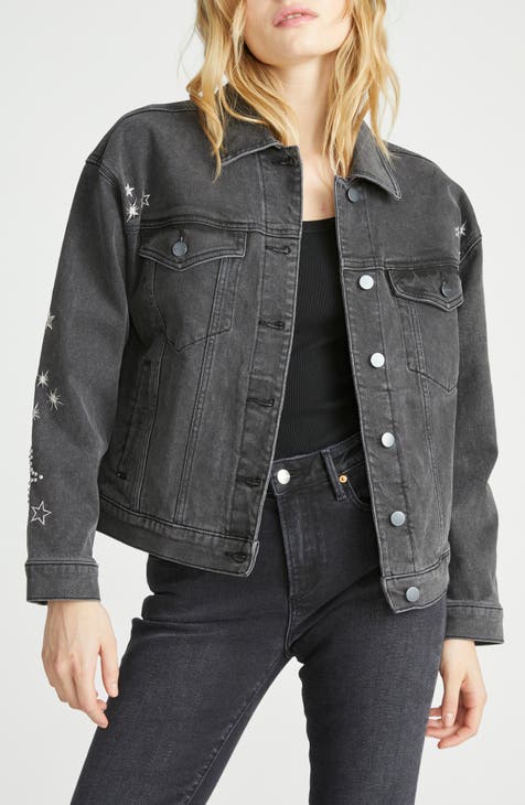 Women's Black Denim Jackets | Nordstrom Rack