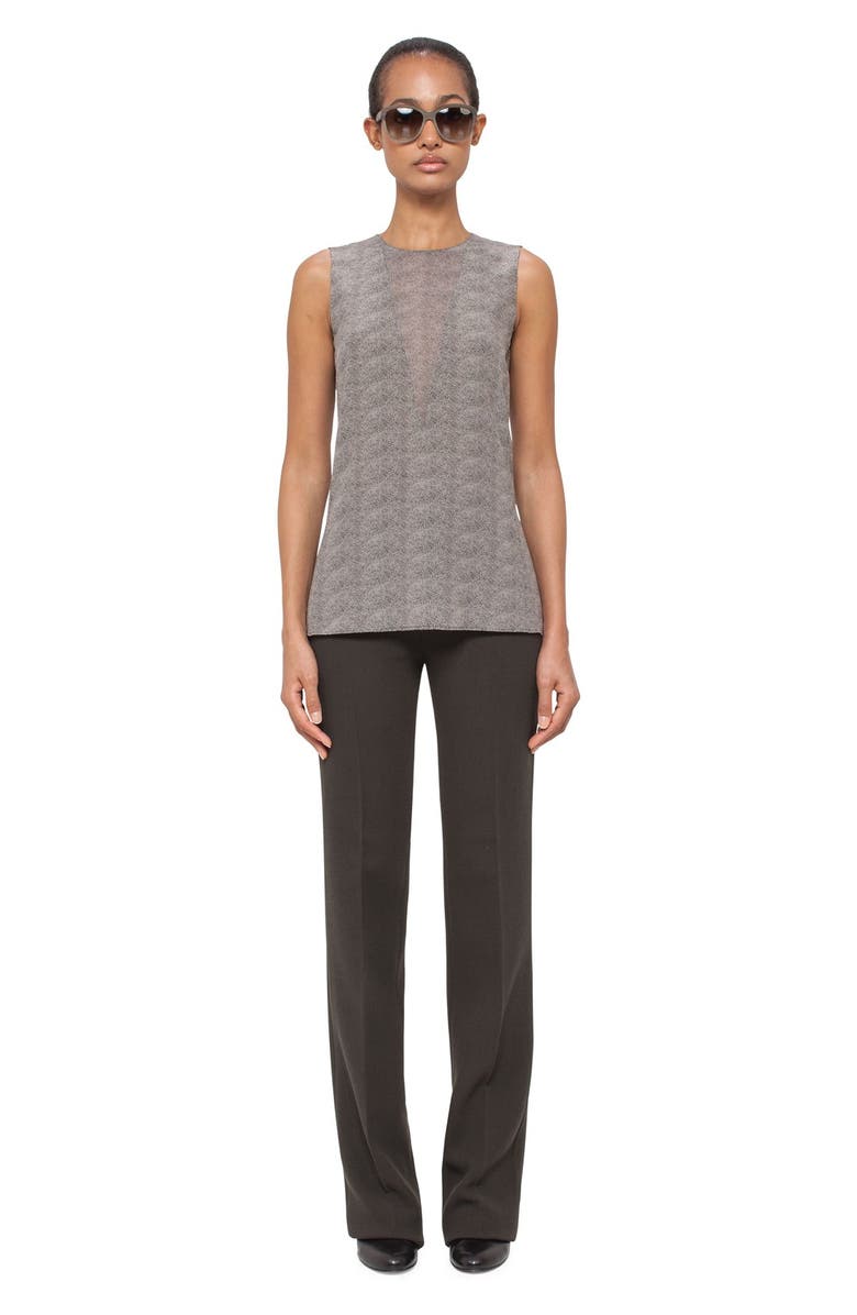 Akris Turtle Print Silk Crepe Blouse | Nordstrom