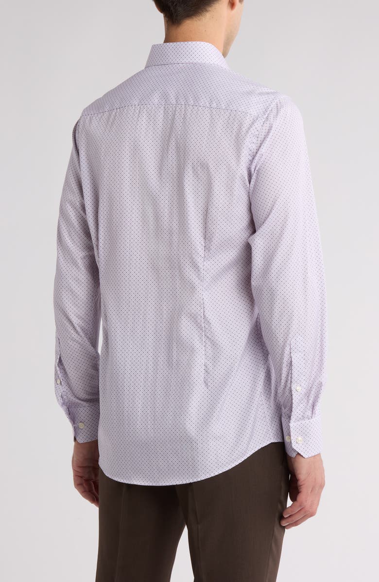 Eton Contemporary Fit Foulard Print Cotton Dress Shirt | Nordstromrack