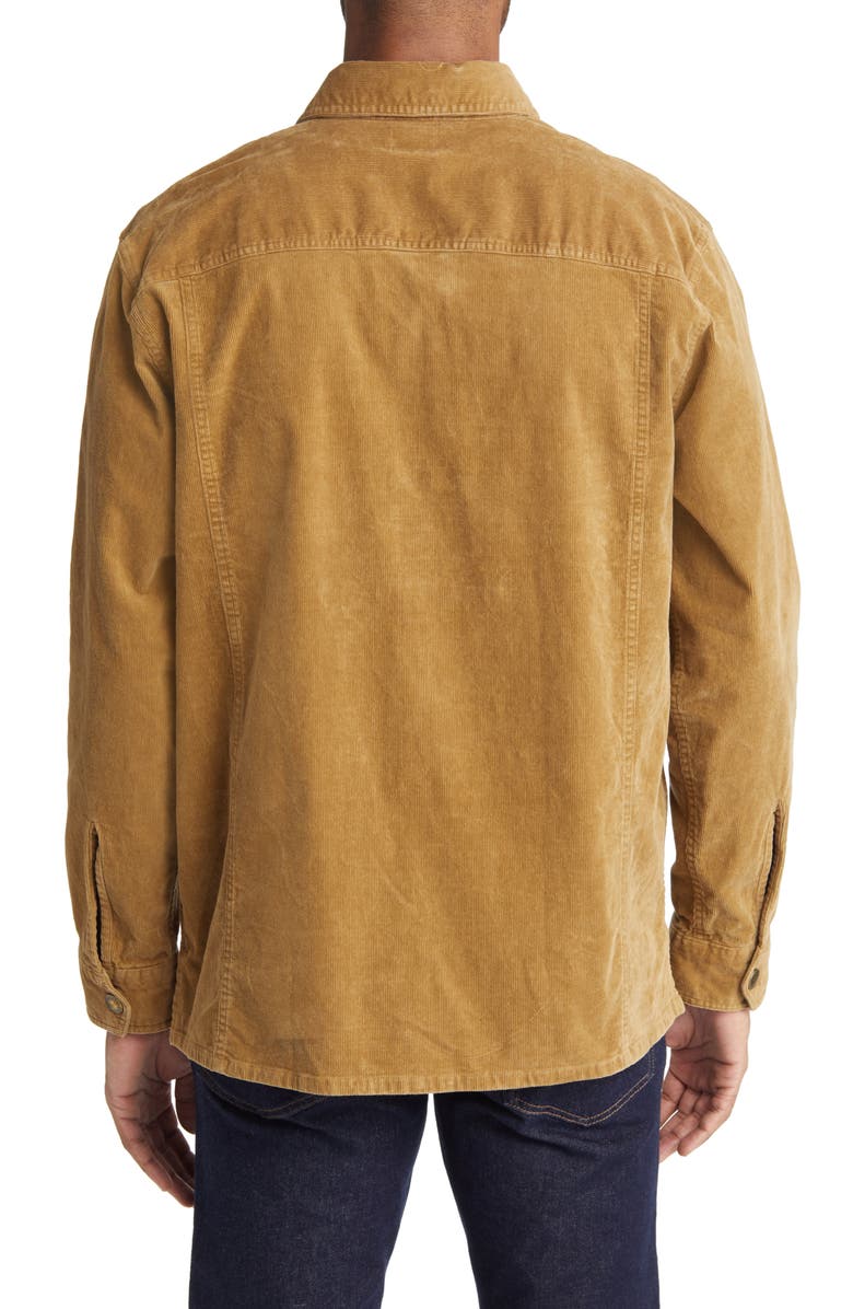 Brooks Brothers Stretch Corduroy Snap-Up Shirt Jacket | Nordstrom