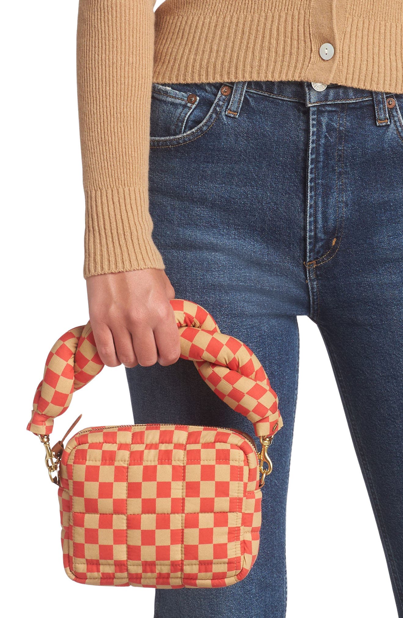 Clare V. Lucie Quilted Checker Crossbody Bag | Nordstromrack