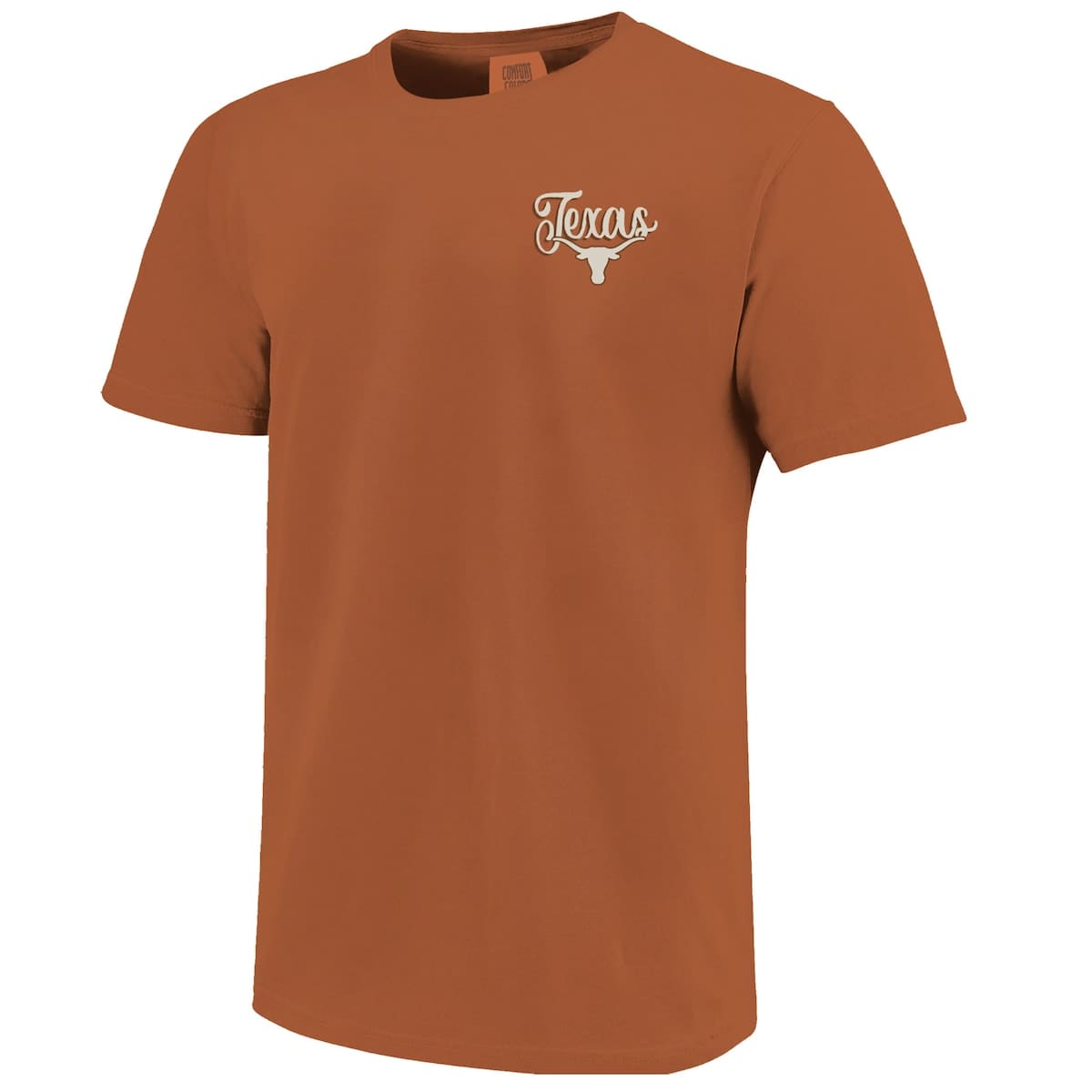 IMAGE ONE Women's Texas Orange Texas Longhorns Comfort Colors Campus ...