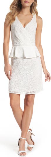 trina Trina Turk Ryo Embroidered Tulle Sheath Dress | Nordstrom