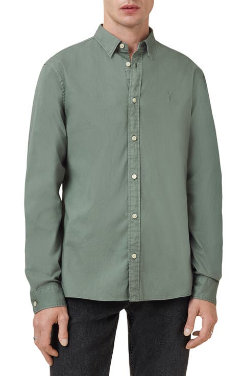 Men's Green Button Up Shirts | Nordstrom