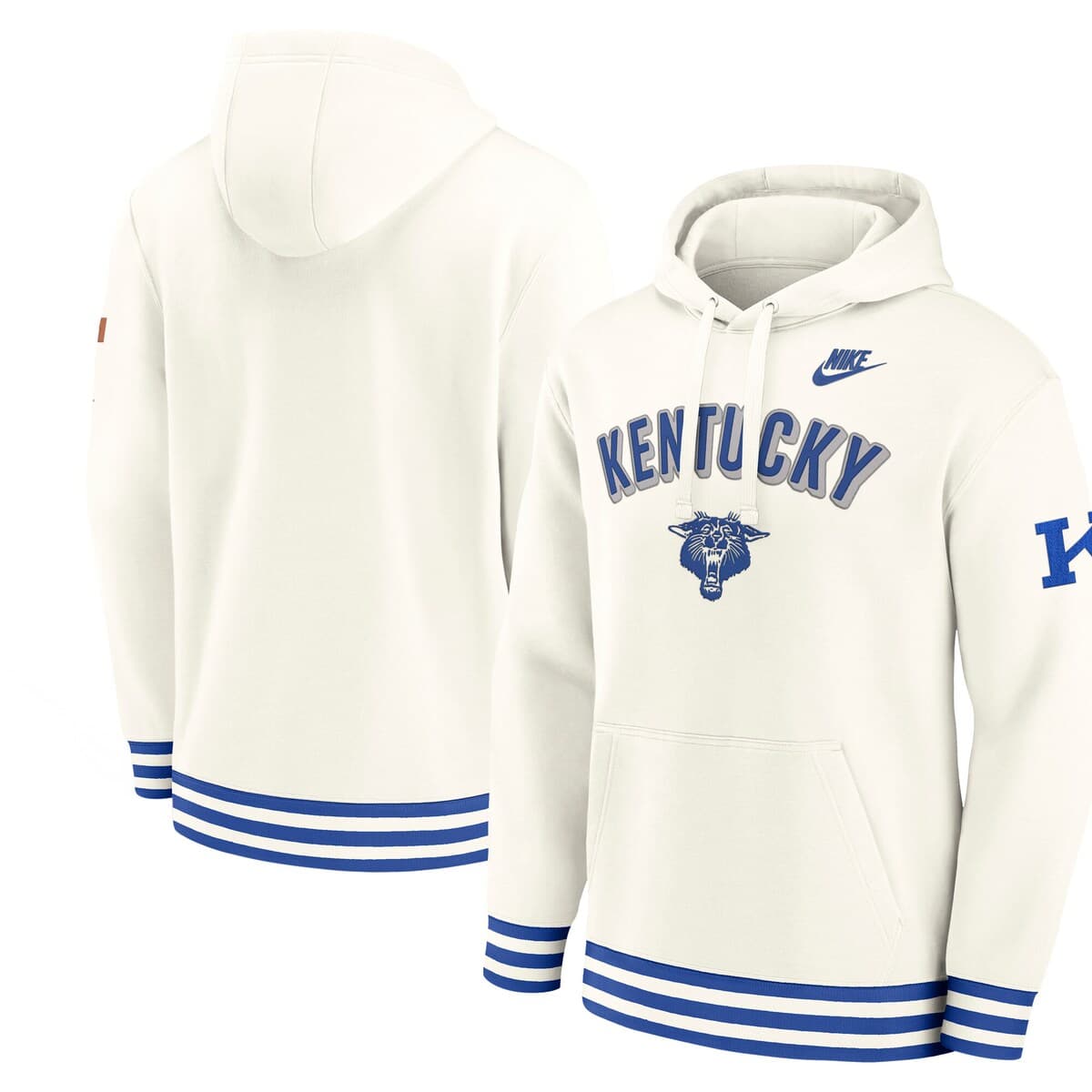 Nike Men's Nike Cream Kentucky Wildcats Legacy Retro Pullover Hoodie ...