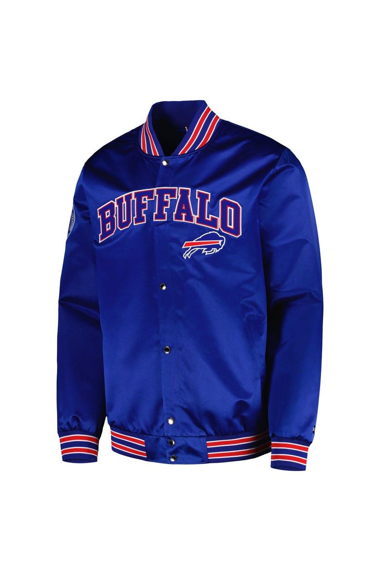 Men's Tommy Hilfiger Royal Buffalo Bills Elliot Varsity Full-Snap ...