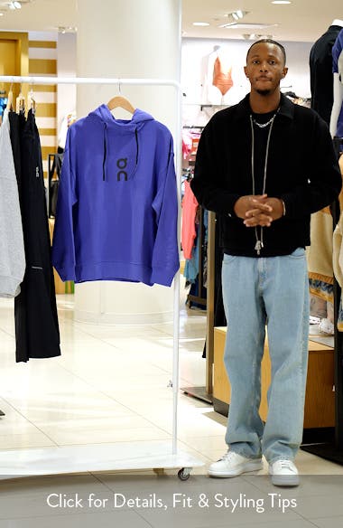 On Club Oversize Organic Cotton Blend Hoodie | Nordstrom