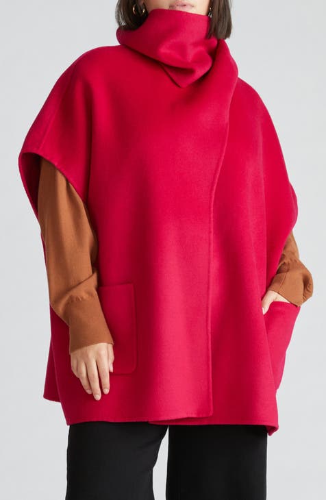 Women's Pink Capes & Ponchos