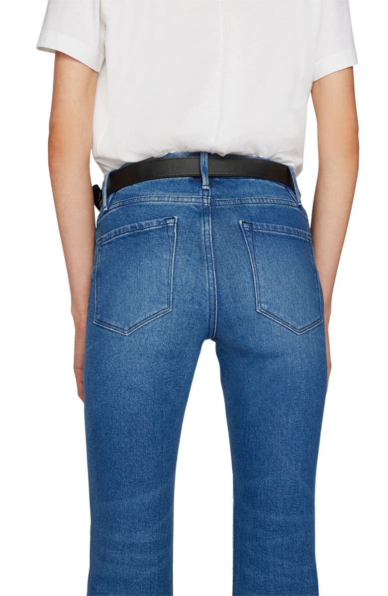 FRAME Le Crop Raw Hem Mini Bootcut Jeans | Nordstromrack