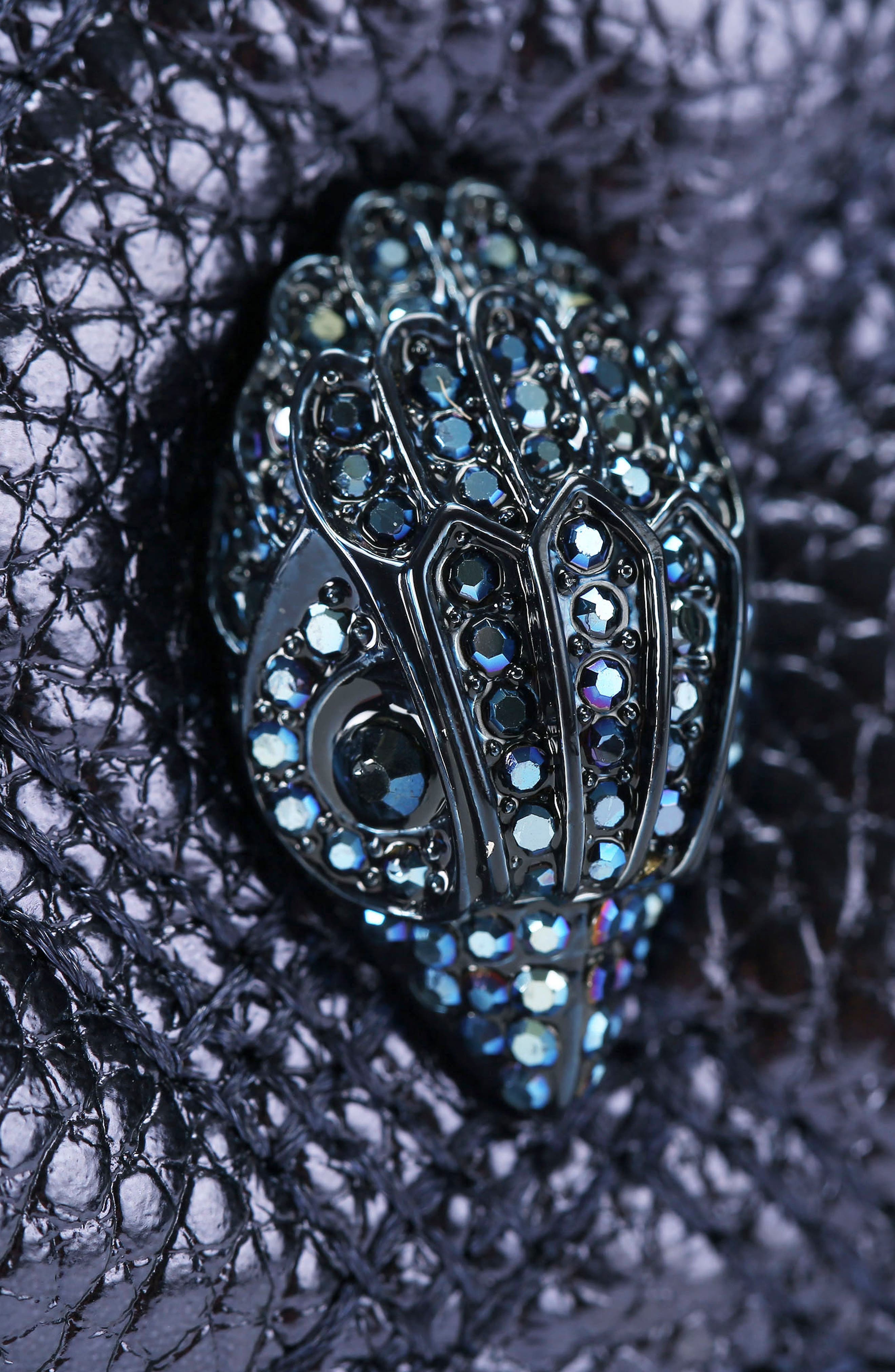 Kurt Geiger London Kensington Drench Quilted Leather Wallet on a Chain ...