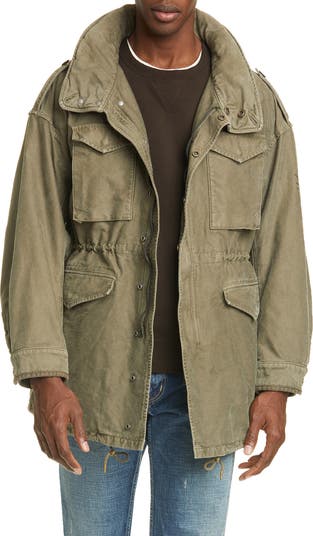 VISVIM Bickle Damaged Cotton Jacket | Nordstrom