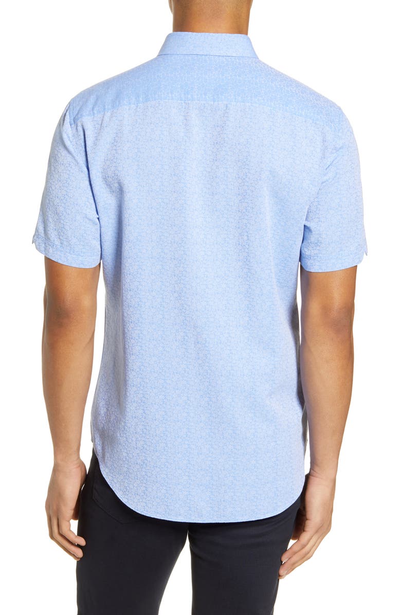 Zachary Prell Kinsman Floral Short Sleeve Button-Down Shirt | Nordstromrack