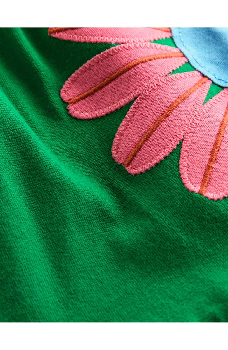 Mini Boden Kids' Enola Hoptch Potch Embroidered Tiered Jersey Sundress ...
