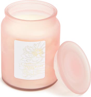 PORTOFINO CANDLES Peony Blush + Rose Deco Lab Jar Scented Candle ...