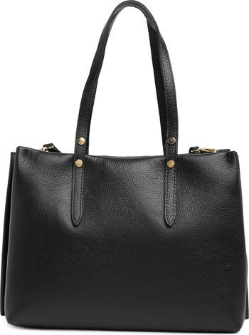 MASSIMO CASTELLO Top Handle Leather Satchel | Nordstromrack