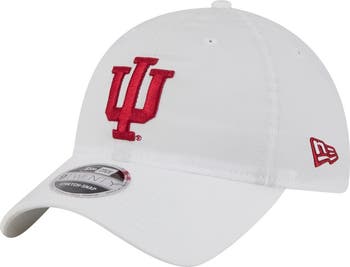 New Era Men's New Era White Indiana Hoosiers Active Ripstop 9TWENTY ...