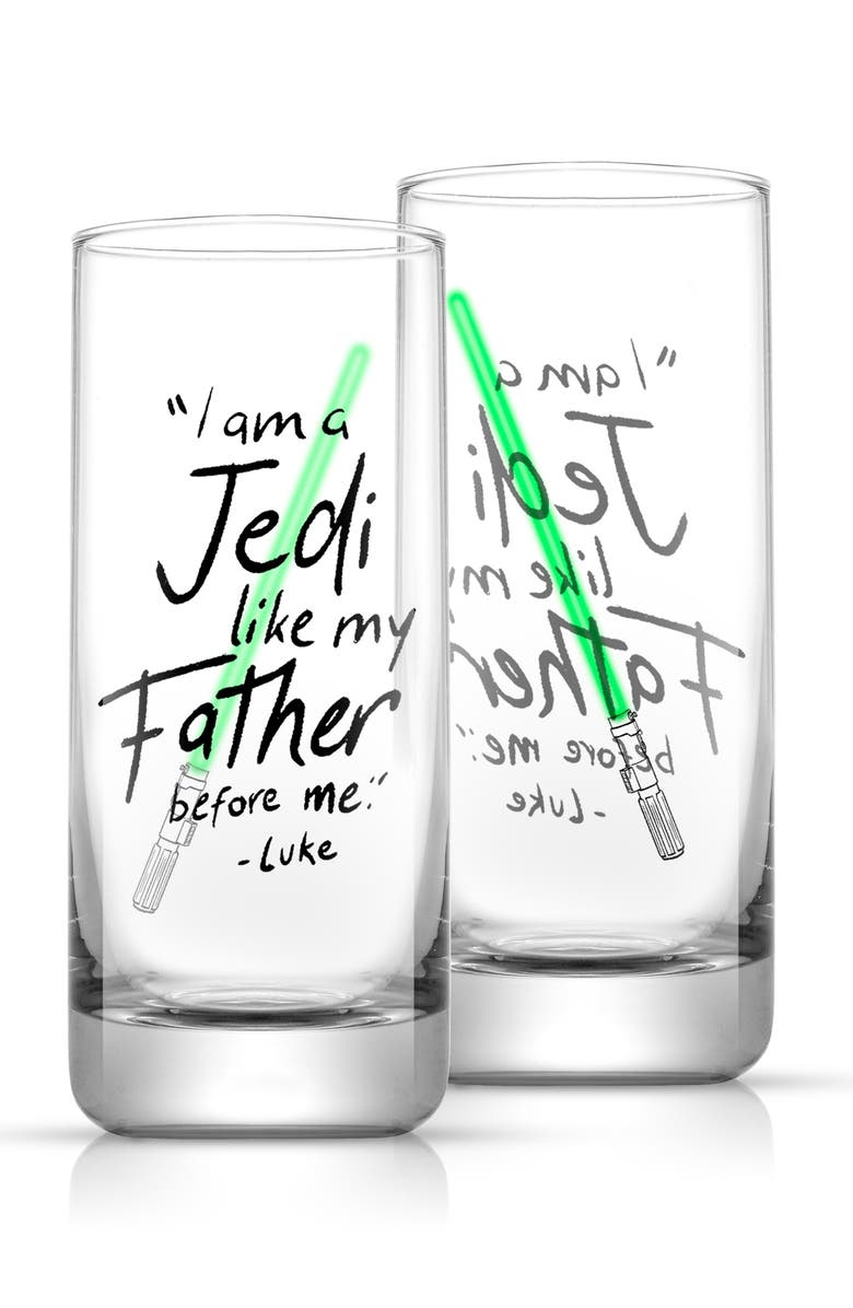 JoyJolt Lightsaber Tall Drinking Glassware - Set of 2 | Nordstromrack
