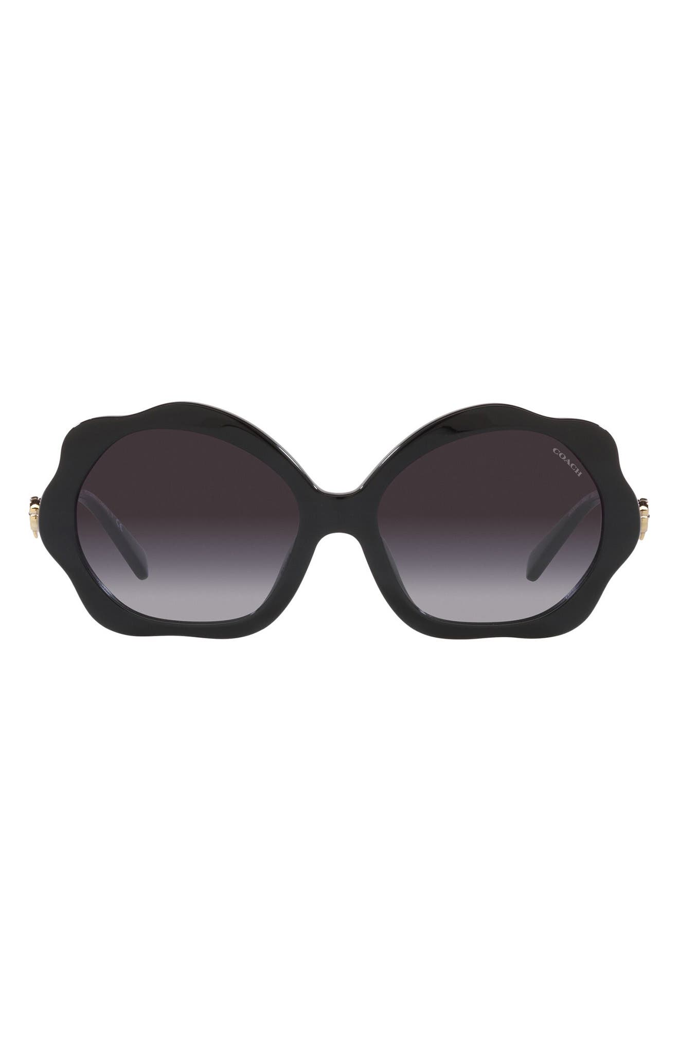 COACH 55mm Irregular Sunglasses | Nordstromrack