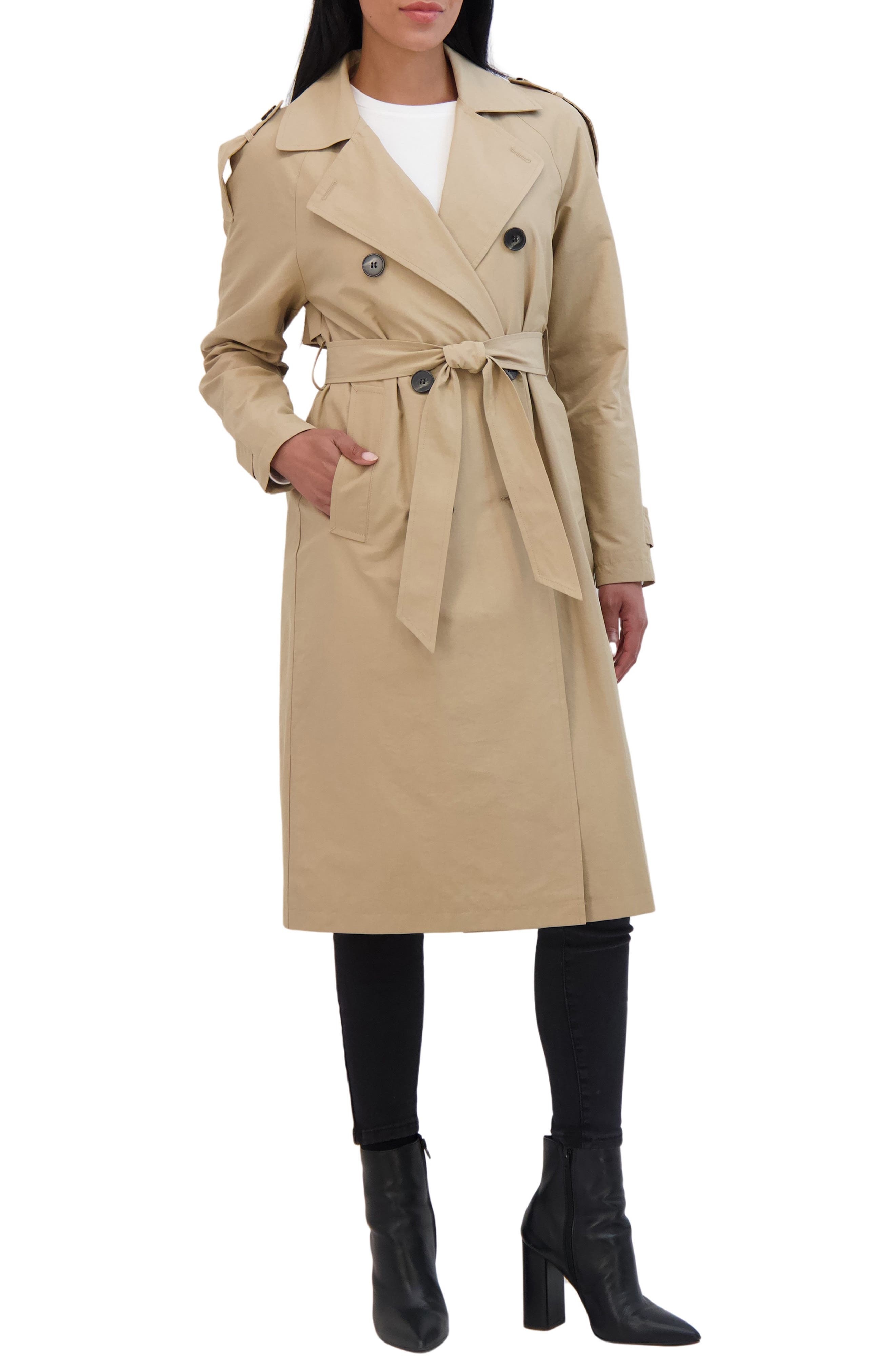 Sebby Double Breast Trench Coat | Nordstromrack