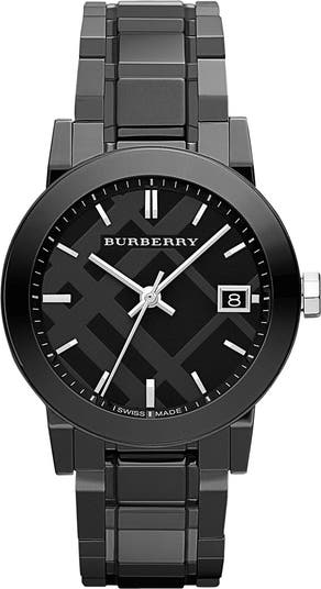 Burberry Medium Ceramic Bracelet Watch, 34mm | Nordstrom