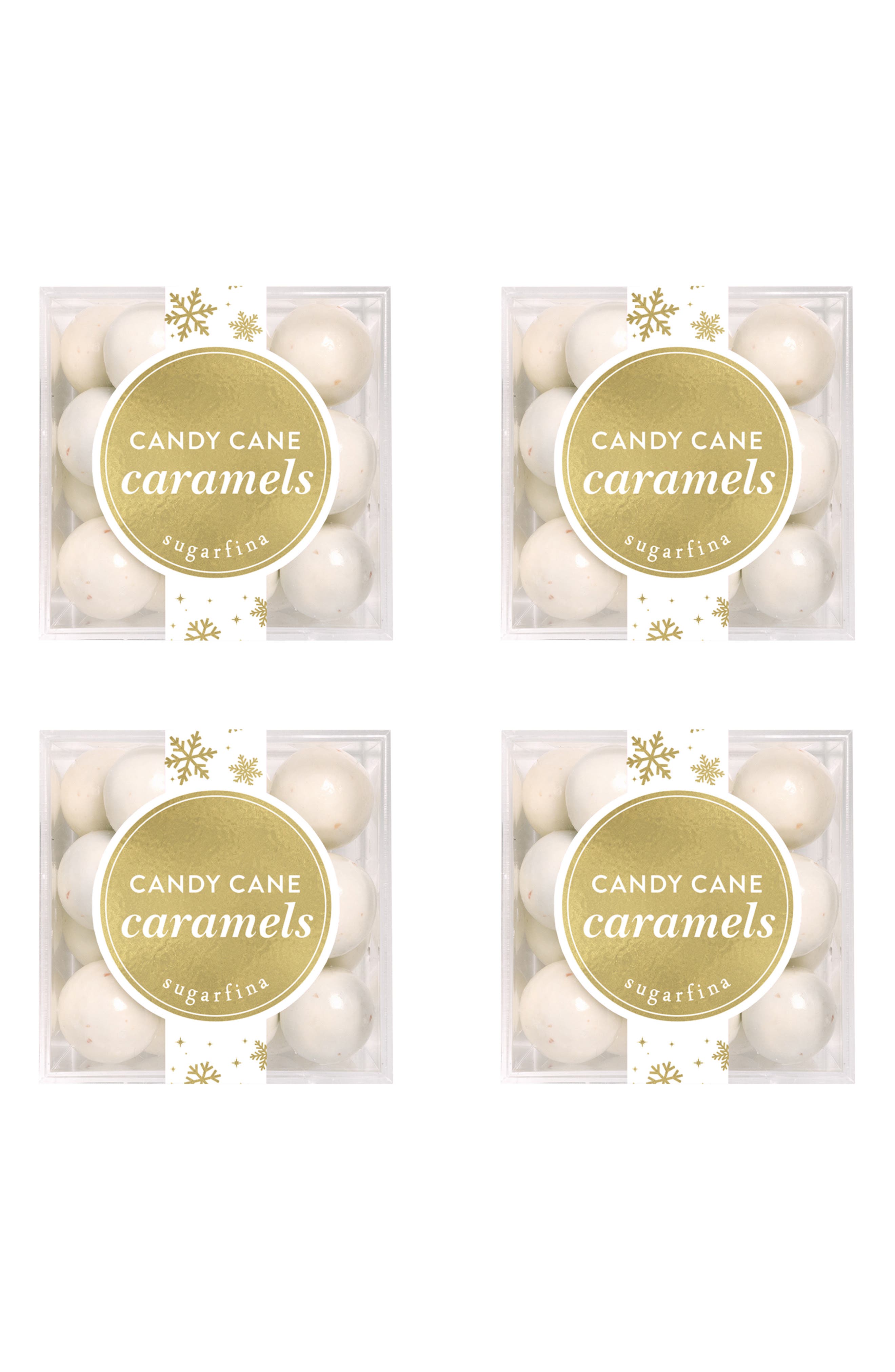 sugarfina 4-Pack Candy Cane Caramel Cubes | Nordstrom