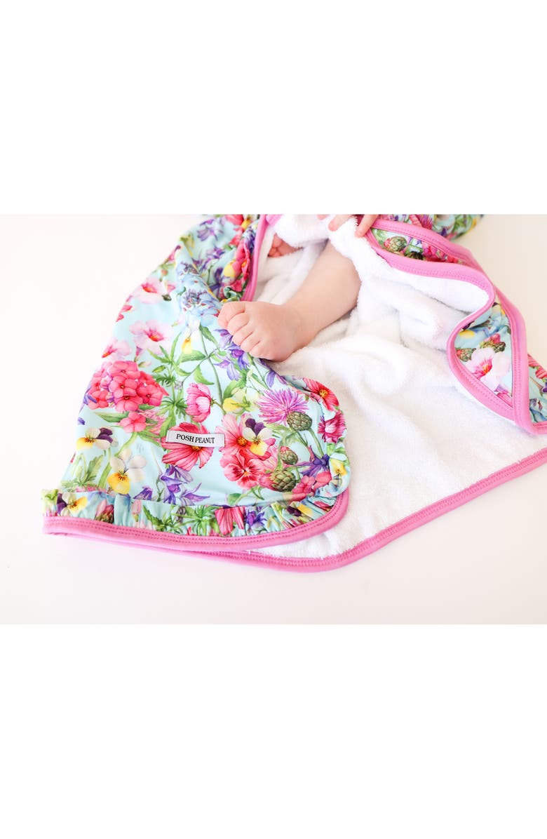 Posh Peanut Hadley Ruffle Hooded Towel | Nordstromrack