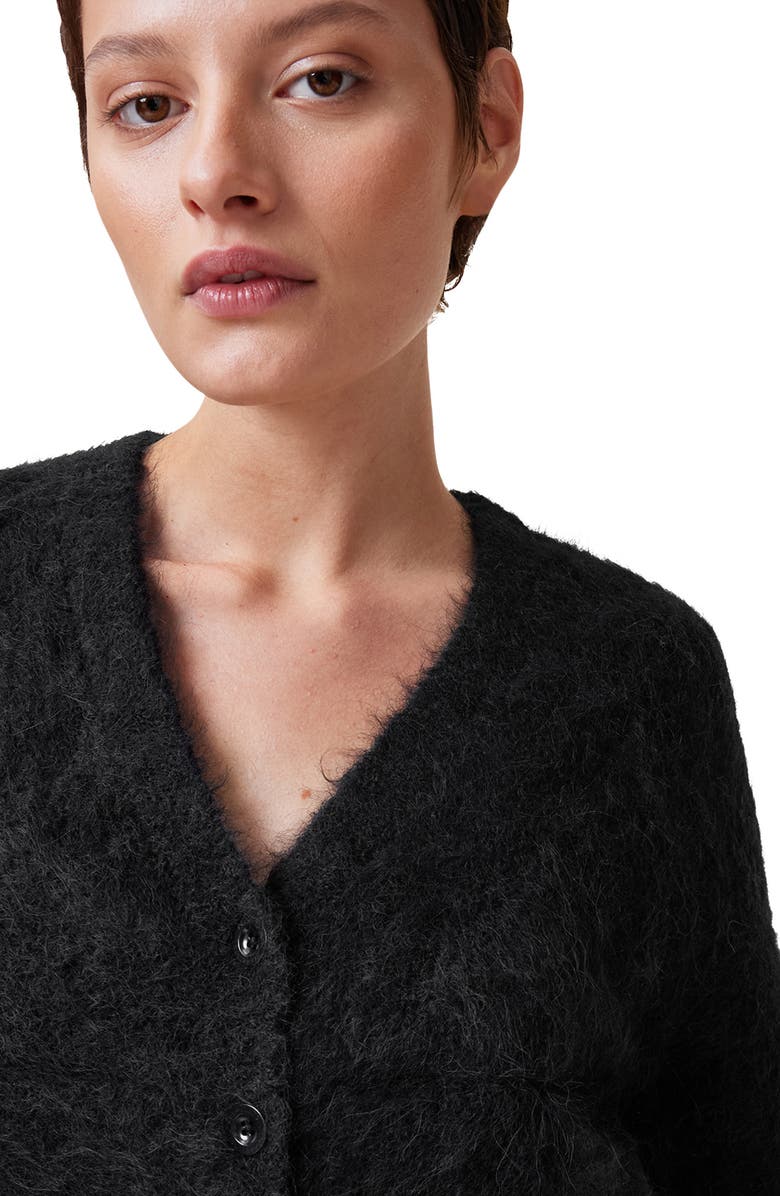 AllSaints Vortex Alpaca Blend Cardigan | Nordstromrack