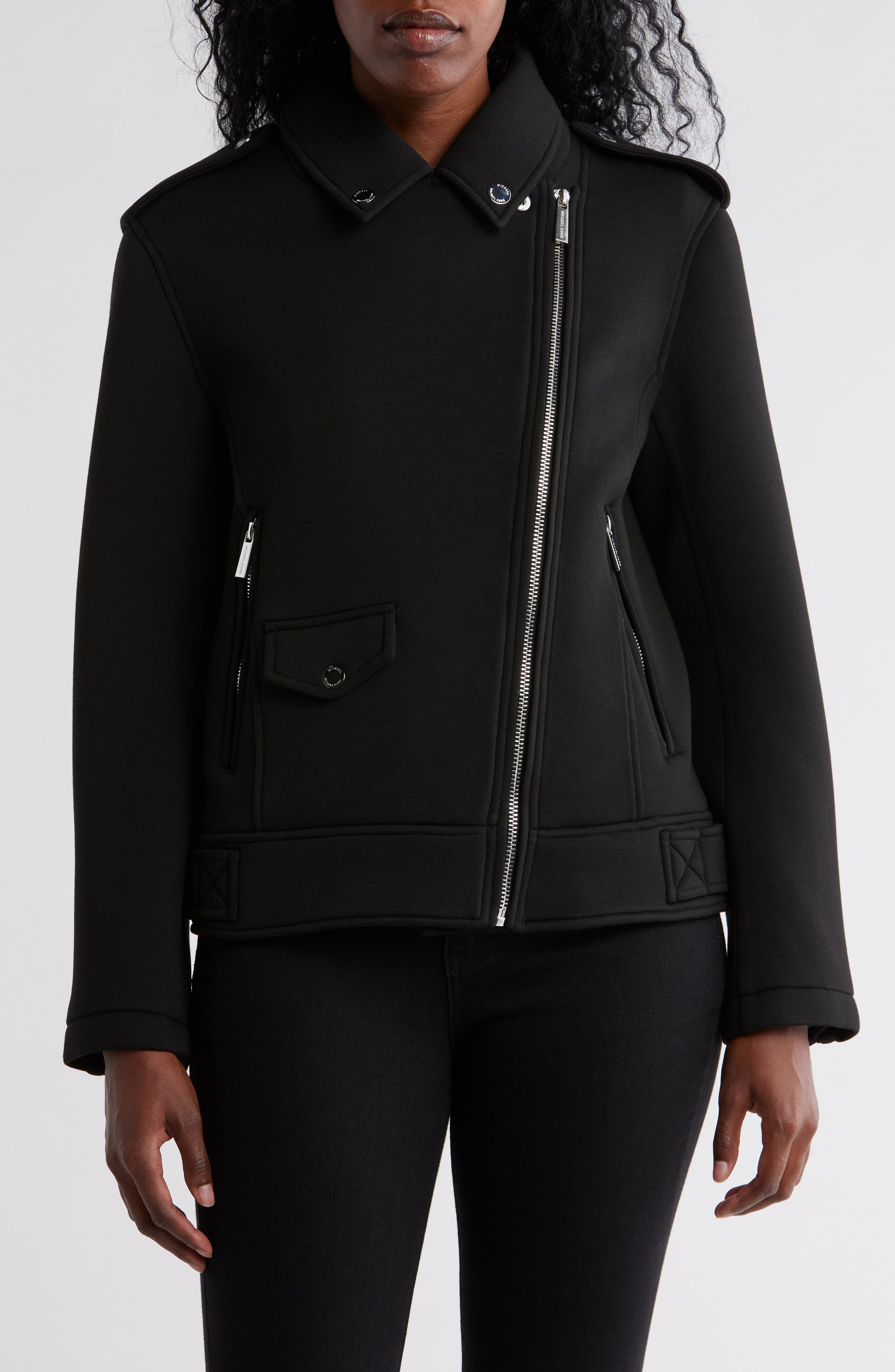 Michael Kors Asymmetric Zip Moto Jacket | Nordstromrack